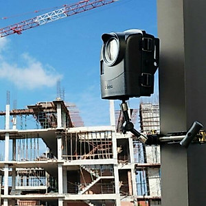 Brinno BCC2000 - Construction & Outdoor Security Time Lapse Camera Trio Bundle Pack - Up to 1-Year Battery Life - 1080P - Includes: TLC2000 Camera, Industrial Clamp, & Weather-Resistant Case