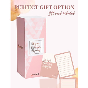 Onebttl Niece Gifts from Aunt, Best Niece Ever Birthday Gifts, Insulated Stainless Steel Wine Tumbler with Lid and Straw, from Uncle, Perfect for Birthday, Christmas, Rose Gold - 20oz/590ml