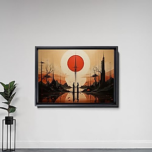 Majestic Black Stallion Galloping In The Clouds, Black Horse On Salt Flats, Canvas Print, Black Horse Print, Black Horse Wall Art