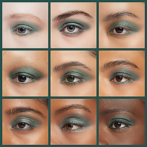 e.l.f. Liquid Glitter Eyeshadow, Long Lasting, Quick-Drying, Opaque, Gel-Based Eyeshadow for Creating High-Impact, Multi-Dimensional Eye Looks, Mermaid Shimmy, 0.10 Fl Oz