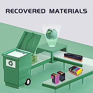 ZIPRINT 232 Remanufactured Ink Cartridge Replacement for Epson 232 T232 232 XL Ink Cartridge for Expression Home XP-4205 XP-4200 Workforce WF-2930 WF-2950 Printer (Black Cyan Magenta Yellow)