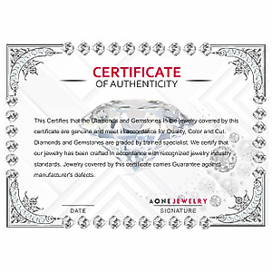 AoneJewelry Sapphire Gemstone Engagement Rings for Women |10K Yellow gold 2.1 carat Blue color Round Cut Prong Setting Genuine Diamond Wedding Jewelry Collection