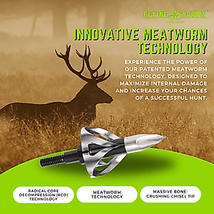 Flying Arrow Archery Toxic Broadhead 3-Pack