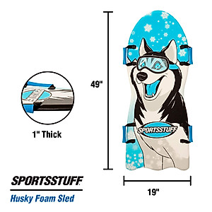 SportsStuff Husky - 1-2 Person Foam Sled
