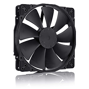 Noctua NF-A20 PWM chromax.Black.swap, Premium Quiet Fan, 4-Pin (200x30mm, Black) For Desktop