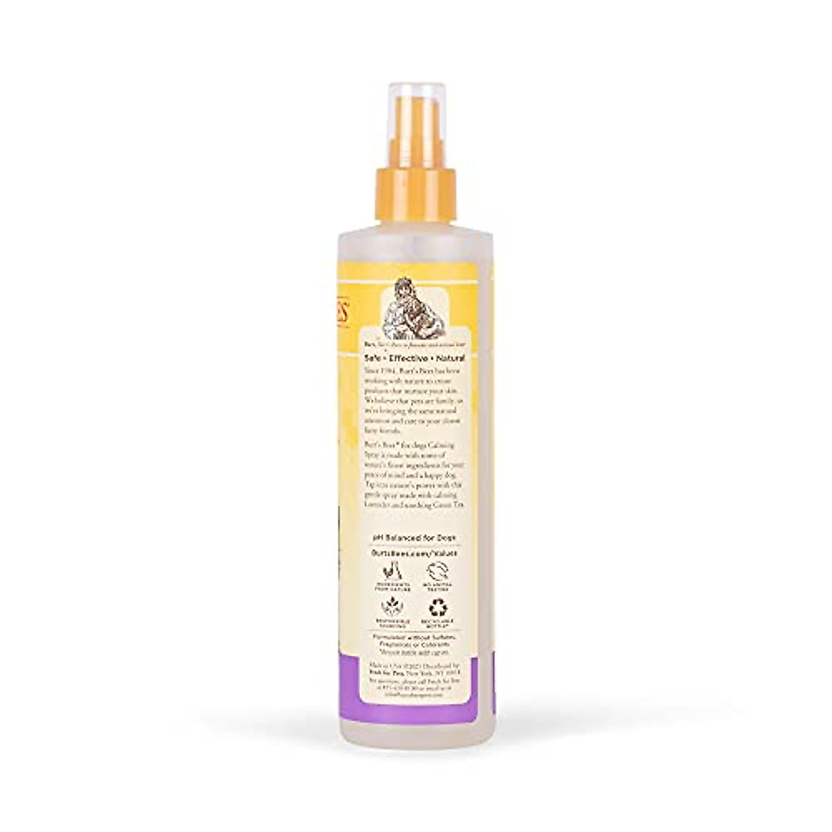 Burt's Bees for Pets Calming Spray with Lavender and Green Tea, Naturally Derived Dog Spray for All Dogs to Calm and Soothe, 10 Fl Oz Dog Spray - Made in the USA