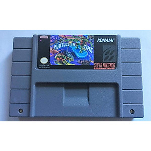 Teenage Mutant Ninja Turtles IV: Turtles in Time - (Super Nintendo, SNES) Reproduction Cartridge