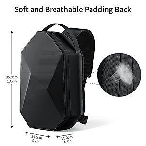 annapro Carrying Case for Meta Quest 3/Quest 2/Vision Pro/Pico 4, Hard Travel Case Compatible with Kiwi Design/BOBOVR Elite Battery Strap and Controllers Accessories, Crossbody Shoulder Backpack