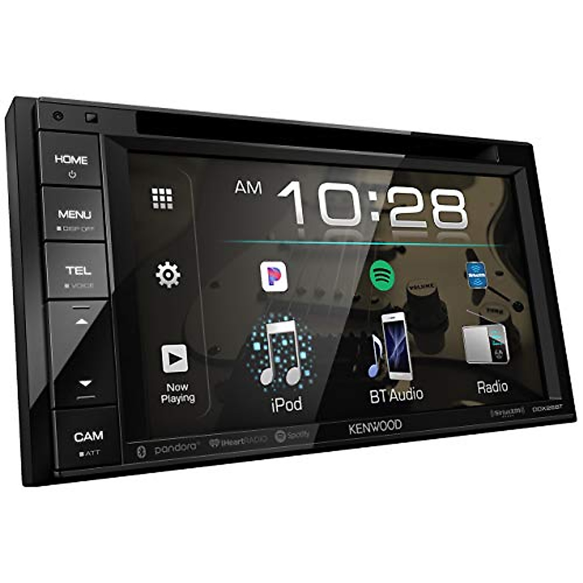 Kenwood DDX26BT Double DIN SiriusXM Ready Bluetooth In-Dash DVD/CD/AM/FM Car Stereo Receiver w/ 6.2" Touchscreen