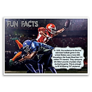 AMERICANA FUN FACTS postcard set of 20 postcards. Iconic America and American culture post card variety pack. Made in USA.