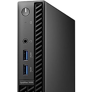 Dell OptiPlex 3000 Desktop Computer - Intel Core i5 12th Gen i5-12500T Hexa-core (6 Core) 2 GHz - 8 GB RAM DDR4 SDRAM - 256 GB M.2 PCI Express NVMe 3.0 x4 SSD - Micro PC - Black