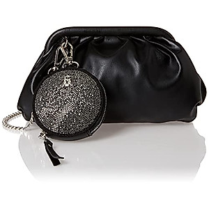 Steve Madden Breslin Clutch Crossbody Bag, Black