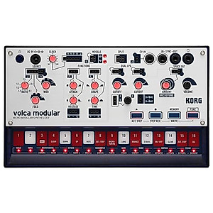 Korg Volca Modular Synthesizer Bundle with Power Supply and Austin Bazaar Polishing Cloth