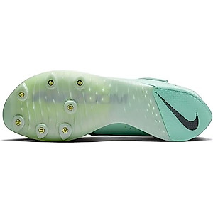 Nike Air Zoom Mens LJ Elite DR9924-300 Long Jumping Shoes Track Spikes Size 10 US Green