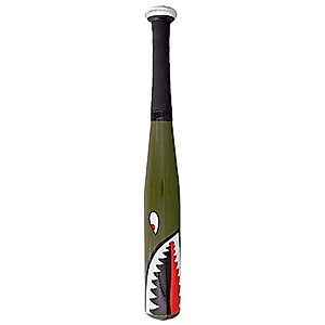United Pacific P-40 “Warhawk” Shark Mouth 17-inch Aluminum Tire Checker Bat, Robust & Durable, Wrapped Handle, Low Maintenance Truck Tire Checker Bat