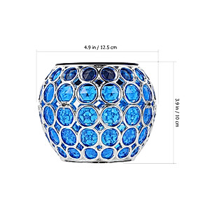 Uonlytech 1pc Outdoor Solar Pendant Lamp Decor Hollow- Out Lamp Decor