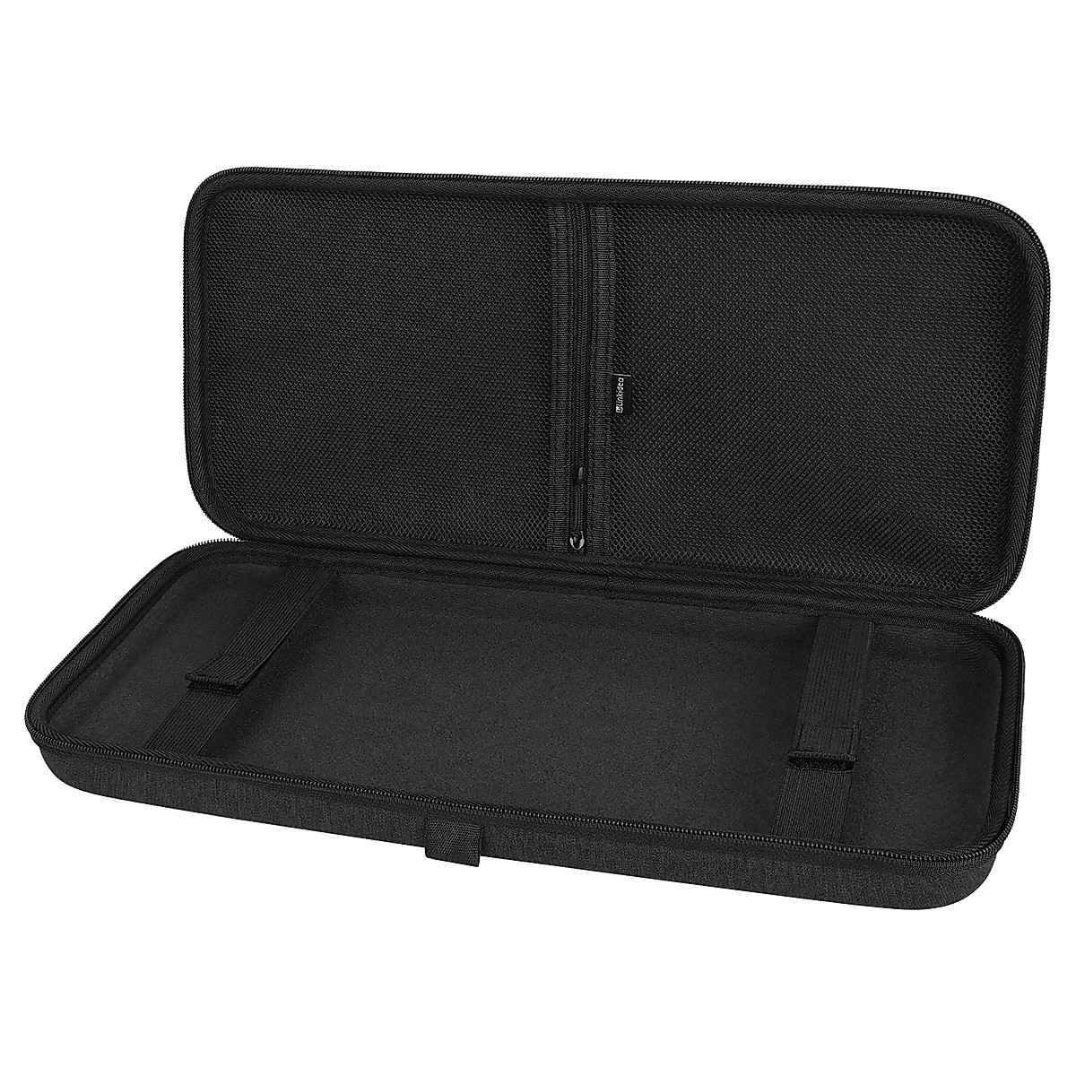 Linkidea Hard Travel Case for TKL Tenkeyless Keyboard, Computer 87 Key Wireless/Wired Keyboard Carrying Case Protective Storage Box Bag, Compatible with Razer Huntsman V2 TKL Tenkeyless Keyboard