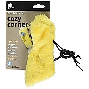 Prevue Pet Products BPV1160 6-Inch Cozy Corner Fleece Bird Blanket, Small