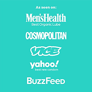 PS Personal Lubricant - Organic Aloe & Plant Based Lube - Clean, Vegan, & pH Balanced - 100% Natural Water Based Lubrication - 100ml Bottle