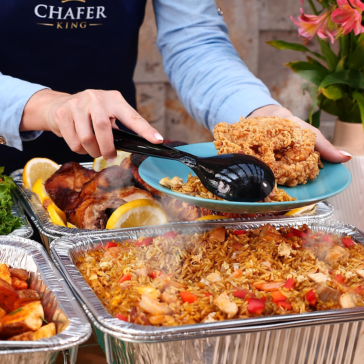 Chafer King - 15 Pack (for Price of 12) - 6 Hour Chafing Fuel Cans, Food Warmers for Parties, Chafing Dish, Buffet Set,