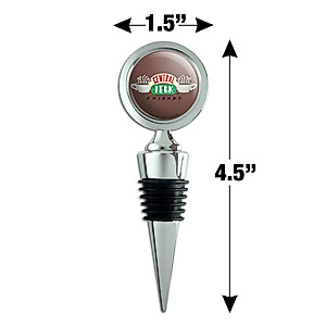 Friends Central Perk Logo Wine Bottle Stopper