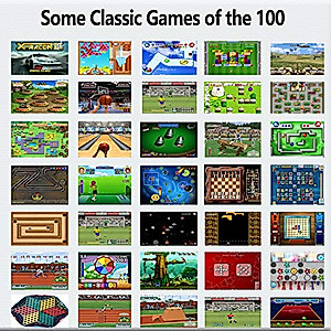 Beijue 16 Bit Handheld Games for Kids Adults 3.0'' Large Screen Preloaded 100 HD Classic Retro Video Games USB Rechargeable Seniors Electronic Game Player Birthday Xmas Present (White)