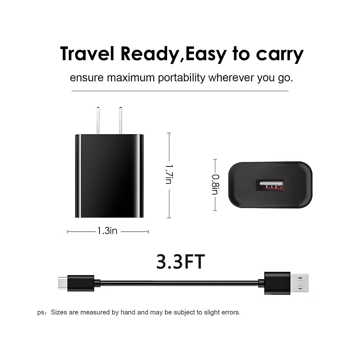 Charger for Samsung Smart tv Remote Control USB-C Omnipod 5 Omni pod 5 Charging Cable Cord for Samsung Frame tv Remote, SolarCell Remote, TOZO T12 NC9 T10 T9 NC7 NC2 G1 A1 A2 Mini A3 X1 T12 Earbuds