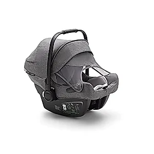 Bugaboo Bee 6 Stroller and Bugaboo Turtle Air by Nuna Car Seat - Grey Mélange