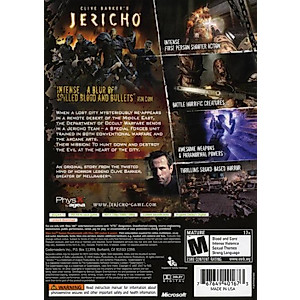 Clive Barker's Jericho Xbox 360 Game NEW