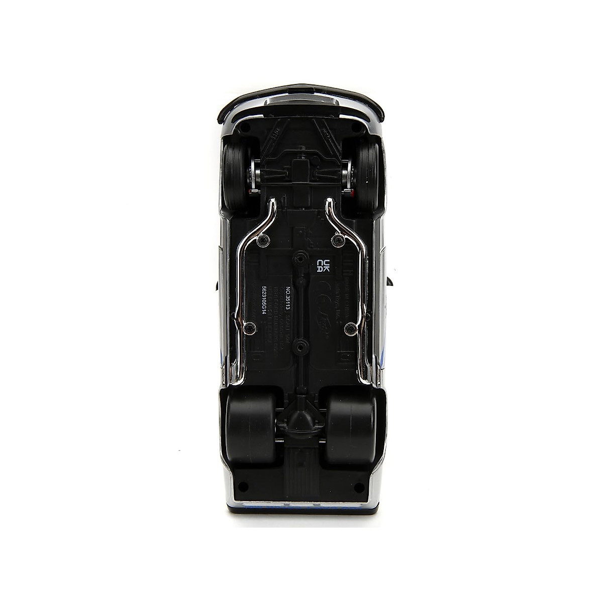 1970 Boss 429 Silver Metallic Highway Drag - Drag Trooper Bigtime Muscle Series 1/24 Diecast Model Car by Jada 35021