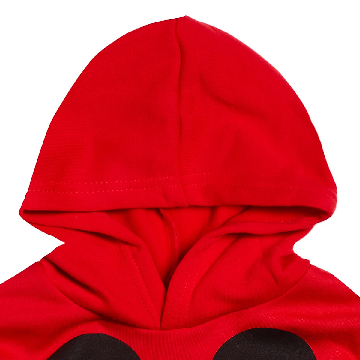 Disney Mickey Mouse Little Boys Fleece Pullover Hoodie and Pants Outfit Set Red 7-8
