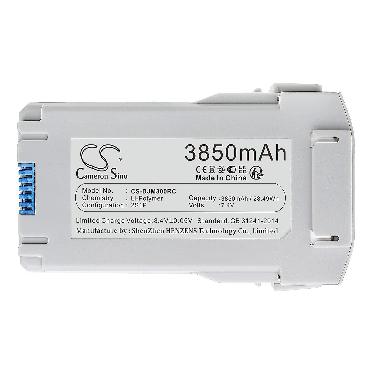 FYIOGXG 3850mAh / 28.49Wh Battery for DJI Mini 3, Mini 3 Pro PN:DJI BWX162-2453-7.38, BWX162-3850-7.38