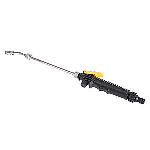 wsloftyGYd Car Wash Maintenance High Pressure Power Jetwash Water Gun Washer Water Jet Garden Hose Wand Nozzle Sprayer Spray Cleaning Tool 30cm