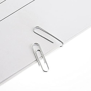 Office Depot® Brand Paper Clips, No. 1 Regular, Silver, 100 Clips Per Box, Pack Of 10 Boxes