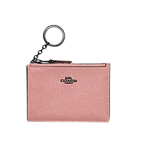 COACH Small Mini ID Skinny Wristlet One Size (V5/Carnation)