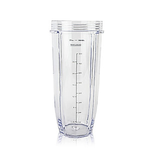LYTIO Replacement 32 oz Cup with Sip N Seal Lid for Nutri Ninja Blender Auto IQ Duo - 407KKU641