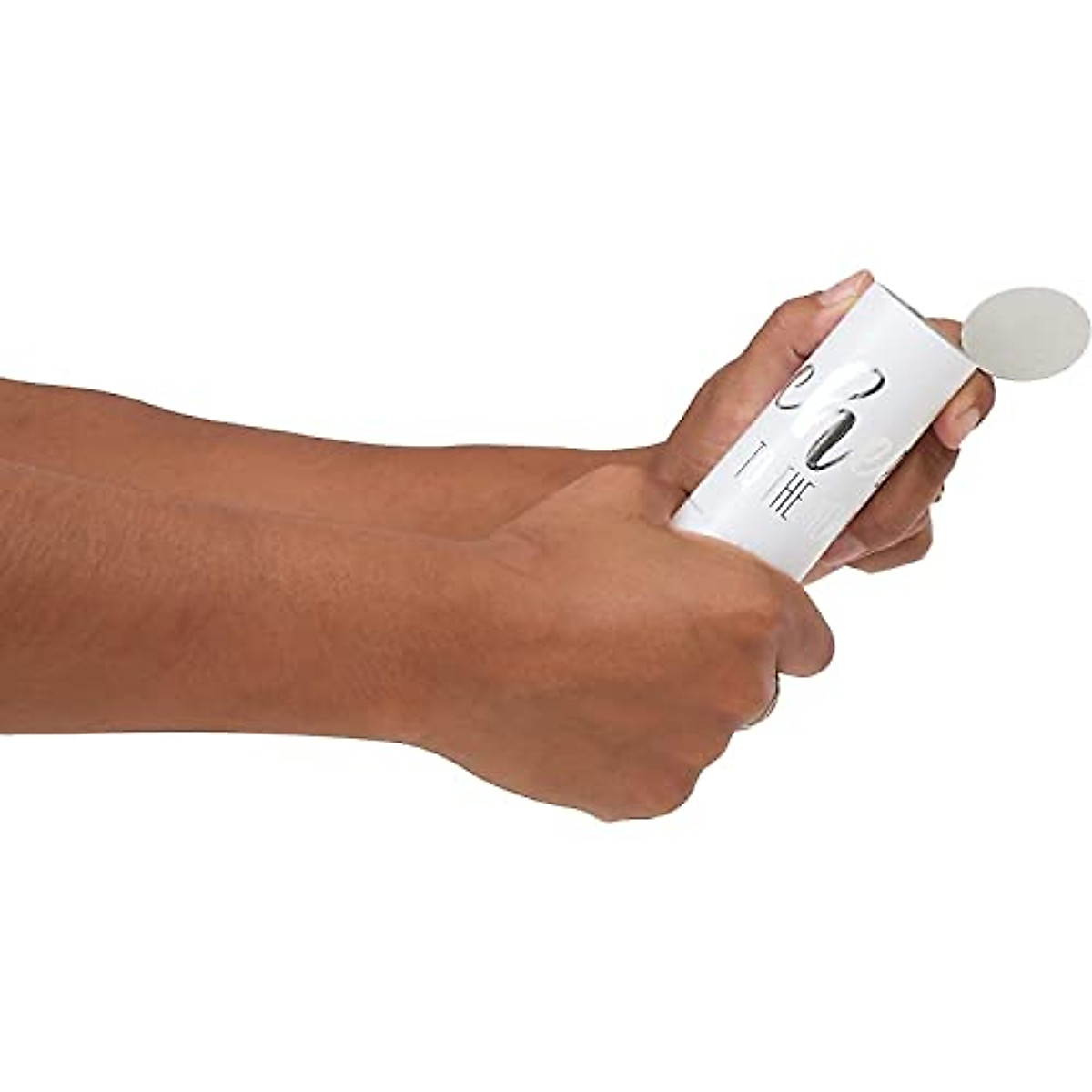 20 Pack Silver Foil Confetti Party Shakers for Wedding Reception, Engagement, Bulk Set (White, 1.5 x 4.3 In)