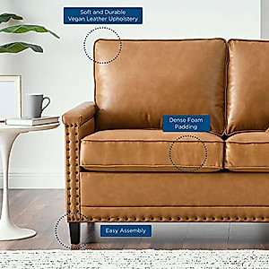 Modway Ashton Love Seats, Tan
