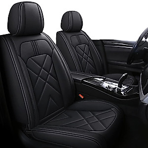 ROBECCHI Car Seat Covers Fit for Jeep Wagoneer 2022 8 Seat Car Seat Cover,No-Slip Waterproof Breathable Faux Leather Automotive Seat Covers,Full Set，Blue White