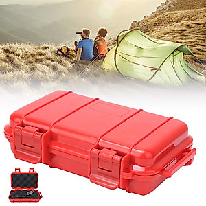 Uxsiya Outdoor Sealing Box,Outdoor EDC Water Proof Pressure Proof Shock Proof Storage Box Survival Equipment Home Outdoor Storage Case