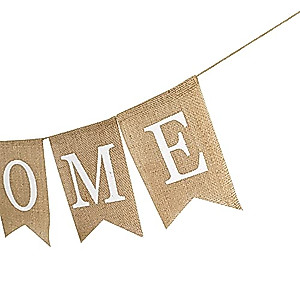 MEEDEE Welcome Baby Banner It's A Boy Banner Burlap Baby Shower Banner For Baby Shower Decorations Rustic Baby Shower Banner Hanging Bunting For Safari Baby Shower Decorations, 3 Pieces