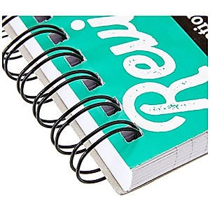 Silvine 152 x 102 mm Twin Wire Revision Note Card - Assorted Colours (Pack of 50)