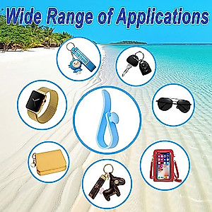 CULASIGN 3Pcs Hooks for Bags, Accessories for Bag, Insert Keychain Holder Charms Organize Valuables for Beach Bag