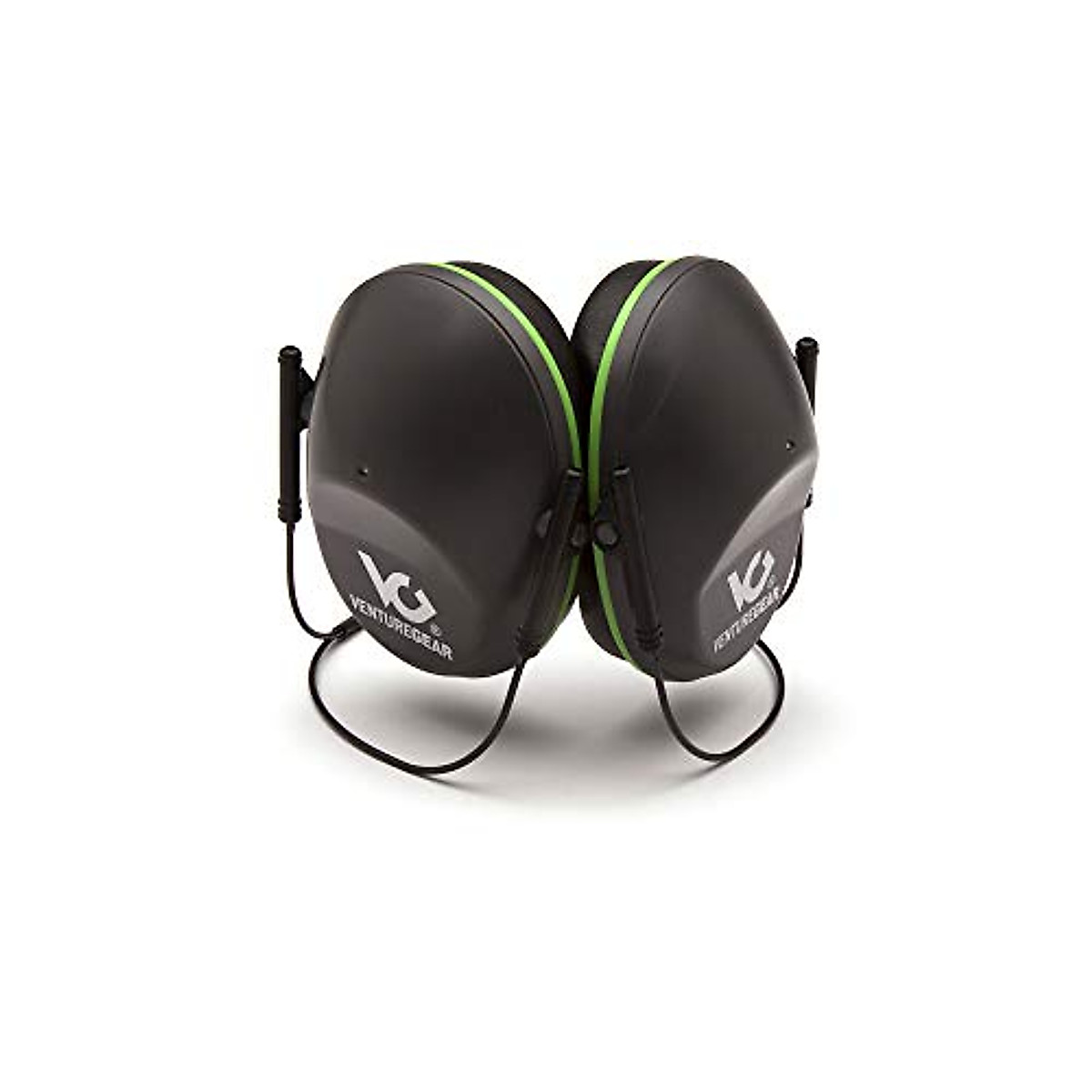 Pyramex Safety VGBH9010C Behind The Head Earmuffs, Polyethylene/Polystyrene/Polyoxymethylene, 14.5cm x 15cm x 12cm, Black/Blue/Green