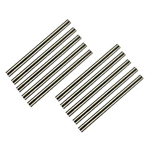 FOXBC 3-1/4 Inch Industrial Carbide Hand Planer Blades for Craftsman CMEW300, Milwaukee M18, Makita, DeWalt, Bosch, Wen, Ryobi and Most 3-1/4 Planer (82x5.5x1.2mm - 10 Pack, Tungsten Carbide)