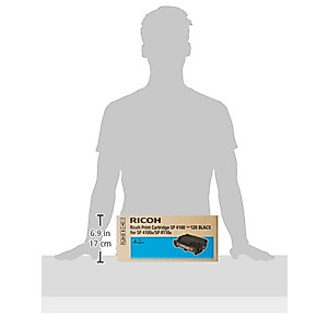 Ricoh 406997 SP 4100 4110 4210 4310 Type 120 Toner Cartridge (Black) in Retail Packaging