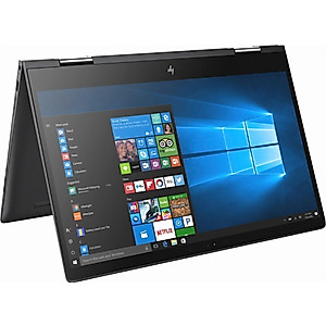 2018 HP ENVY x360 15.6" FHD Touchscreen 2-in-1 Laptop Computer, AMD Ryzen 5 2500U up to 3.6GHz (Beat i7-7500U), 8GB DDR4 RAM, 256GB SSD + 1TB HDD, USB 3.1, HDMI, 2x2 802.11ac, Bluetooth, Windows 10