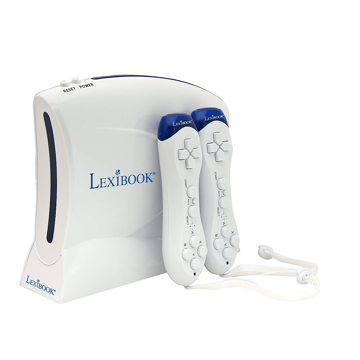 Lexibook Yeno TV Game Console 200-in-1 Electronic Games, Wireless controllers, Tennis, swimming, aerobics, bowling, skiing, beach volleyball, golf, arcade games - JG7420