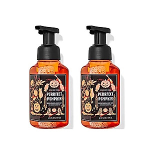 Bath & Body Works Purrfect Pumpkin Gentle Foaming Hand Soap 8.75 Ounce 2-Pack (Purrfect Pumpkin), 17.5 Ounce, 1.47 pounds