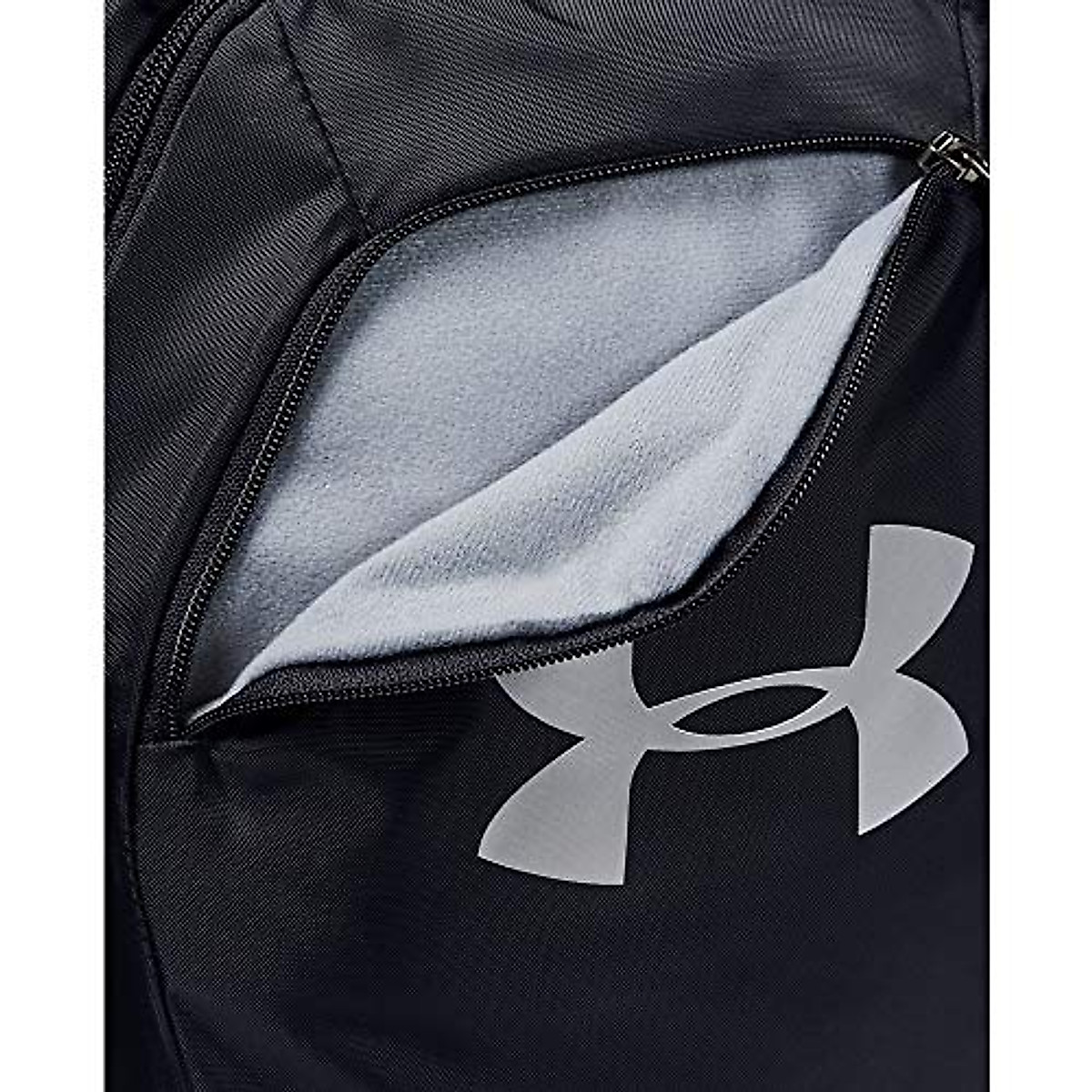 Under Armour Adult Undeniable 2.0 Sackpack , Black (001)/Silver , One Size Fits All